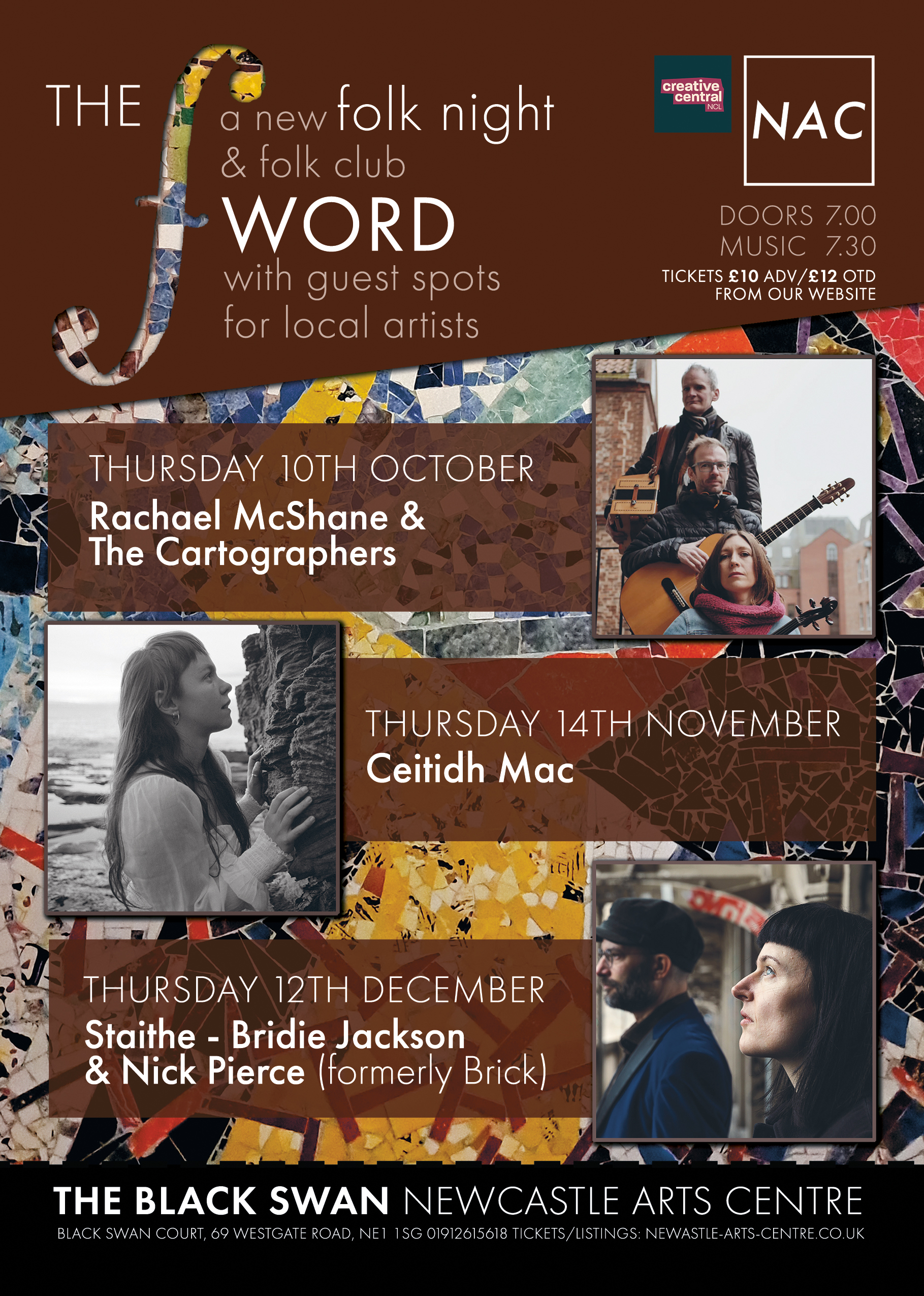 The F Word: New Folk Club and Folk Programme – Newcastle Arts Centre